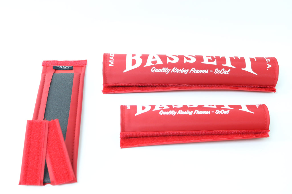 Bassett Racing 3 Piece Pad Set – Bassett BMX