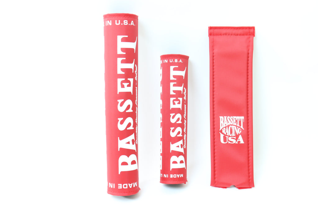 Bassett Racing 3 Piece Pad Set – Bassett BMX