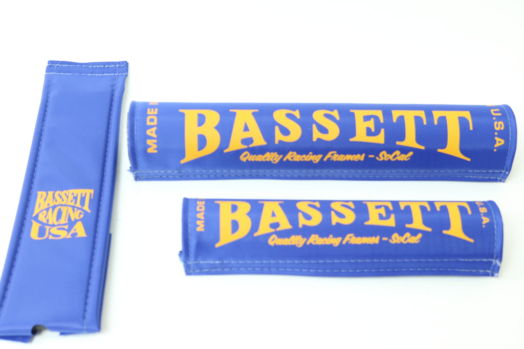 Bassett Racing 3 Piece Pad Set Bassett Bmx